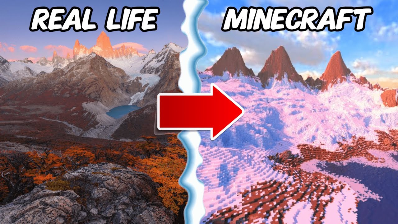 I explored PATAGONIA in Minecraft! - YouTube