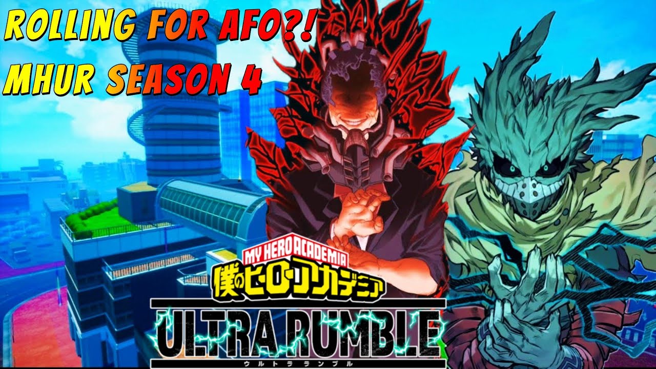 MY HERO ULTRA RUMBLE: We're Rolling for ALL FOR ONE & Vigilante DEKU👀 ...
