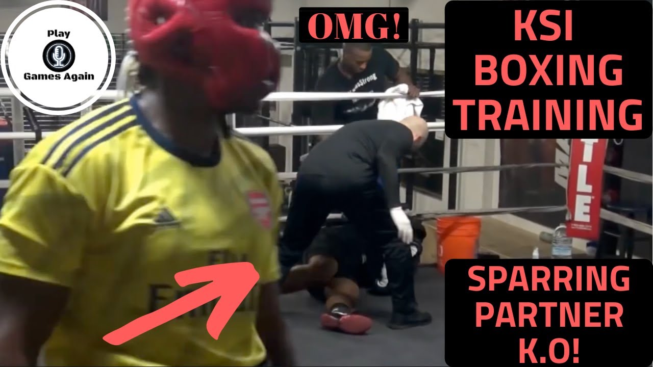 KSI **MUST SEE KNOCKOUT** NEW BOXING FOOTAGE SPARRING PARTNER BRUTAL KO ...