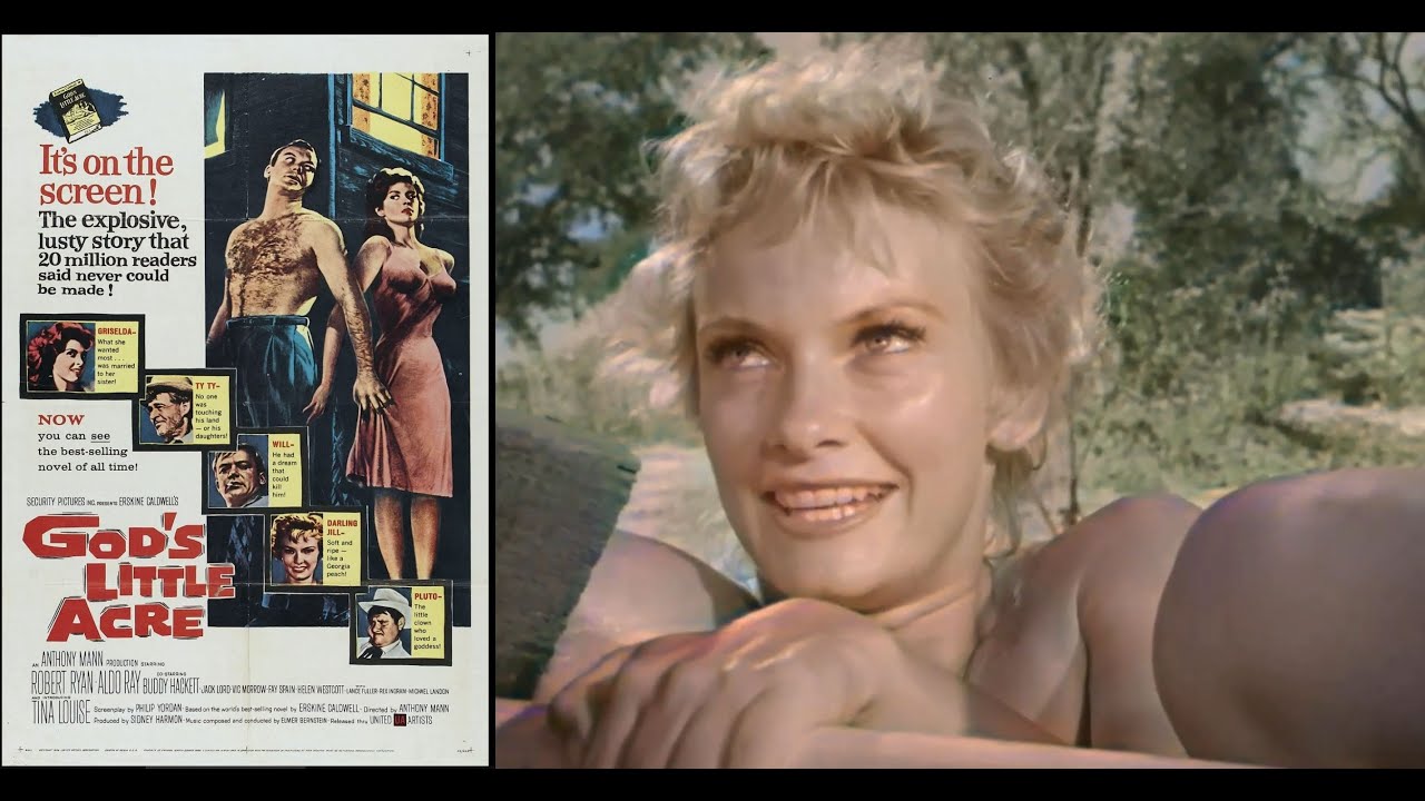 God's Little Acre 1958 Colorized, Full complete movie. Color, Buddy Hackett, Jack Lord, Tina ...