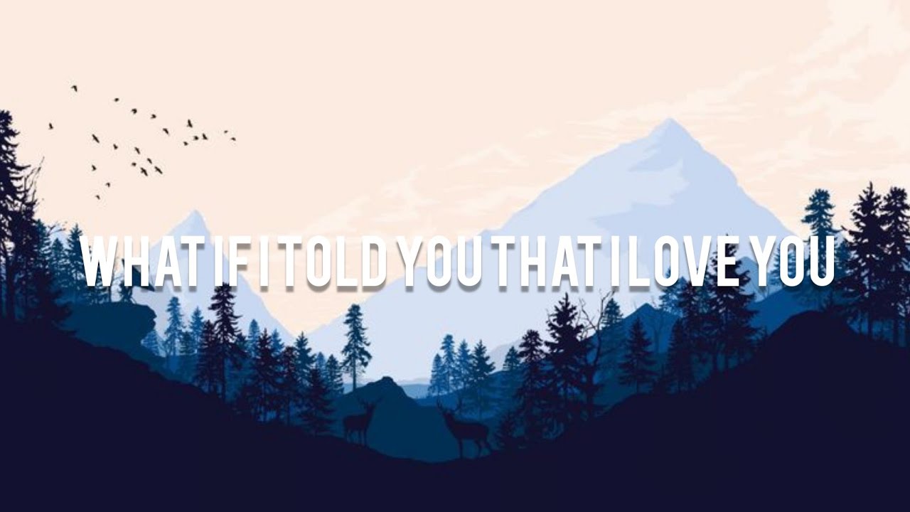 Lewis Capaldi - What If I Told You That I Love You (Lyrics) - YouTube