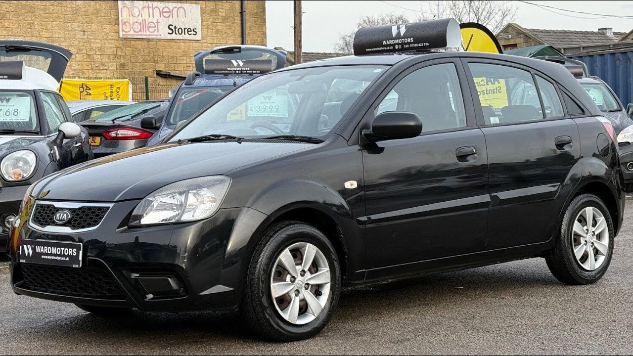 KIA RIO Hatchback 1.4 1 Black 5dr January 2026 MOT+3 Months Warranty+PX ...