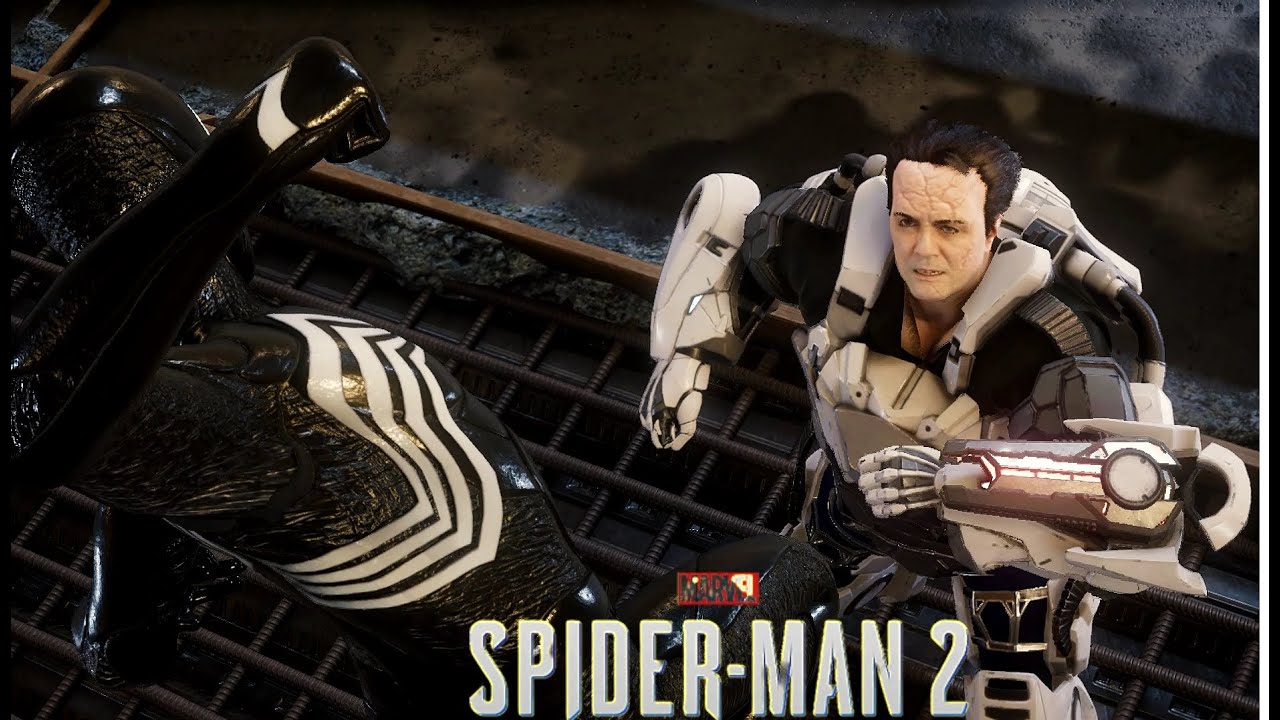 Hammerhead VS NEW SYMBIOTE Suit Spider Man - First Fight Scene - Spider ...