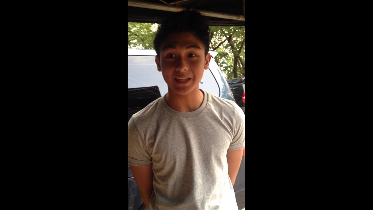 Paolo Angeles greetings to Mhea Freza - YouTube