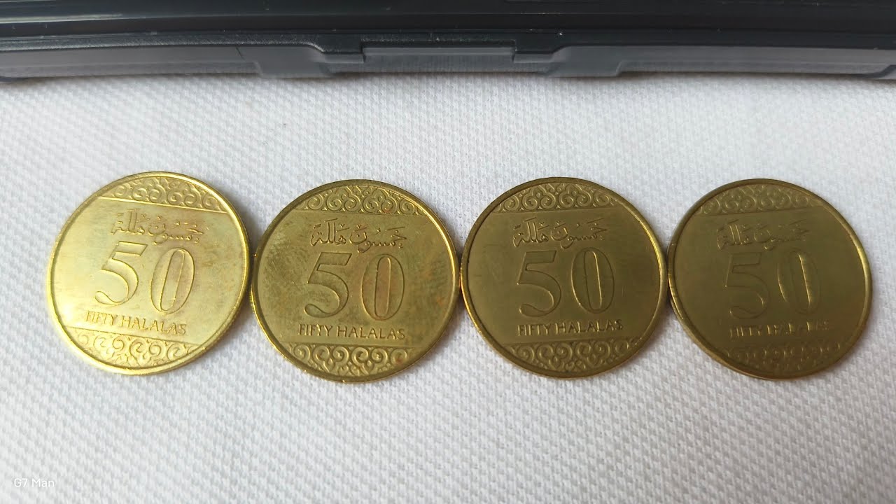 #Saudi Arabia 50 Halalas &10 Bahraini Dinar Fils coin(gcoin hunters ...