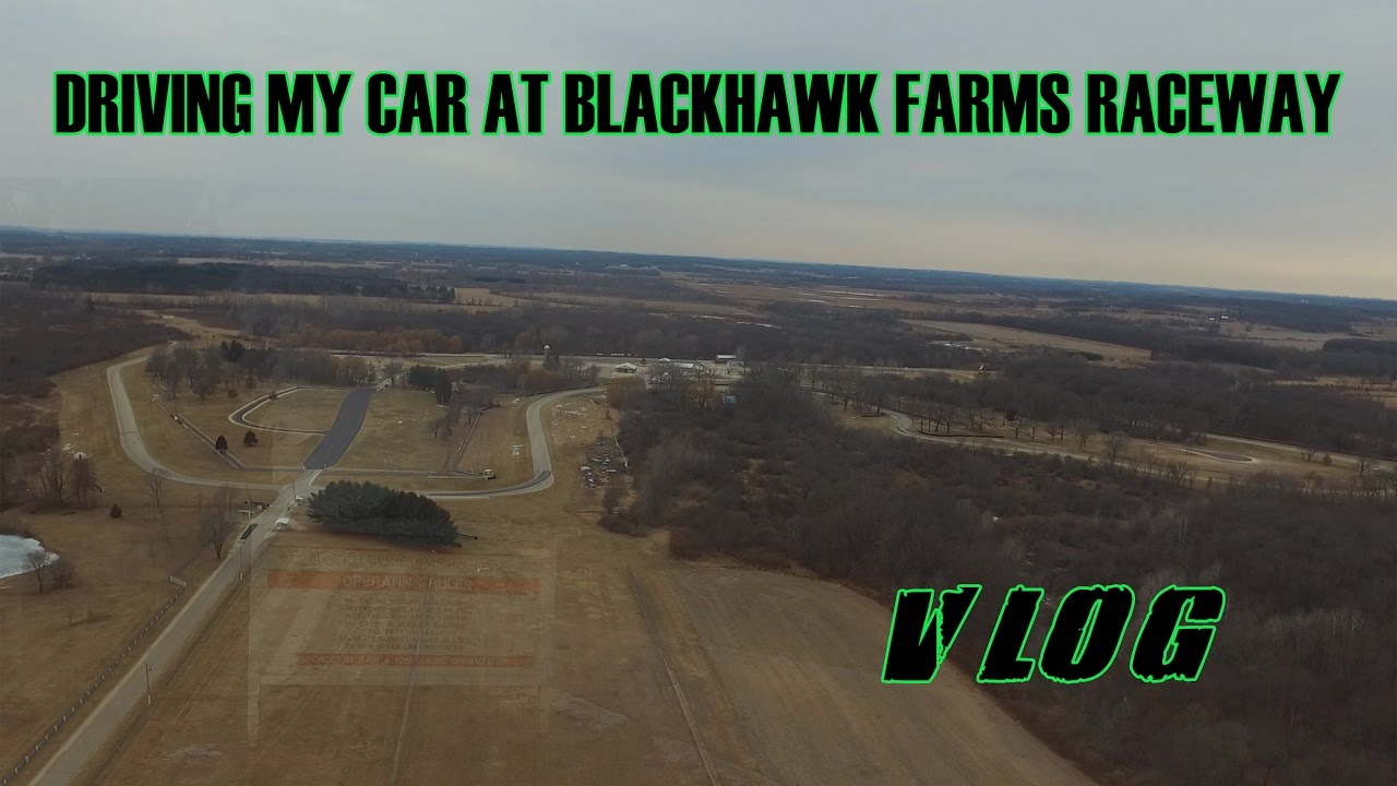 Driving my car at the Blackhawk Farms Raceway! 🏎 | Vlog 22 - YouTube