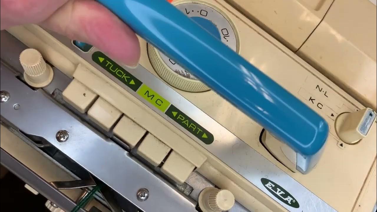 Горловина полой резинкой на машине и вручную🧶 - YouTube