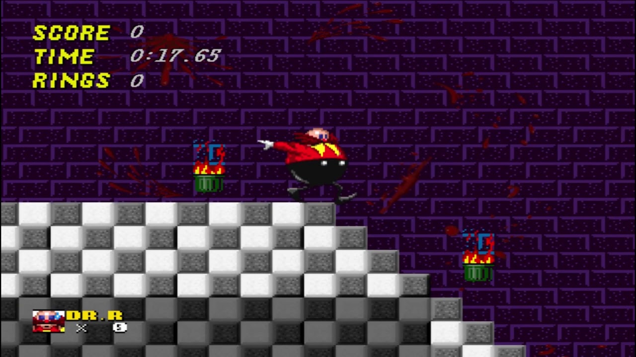 Sonic Horror Game (Sonic.EXE Gameplay) - YouTube