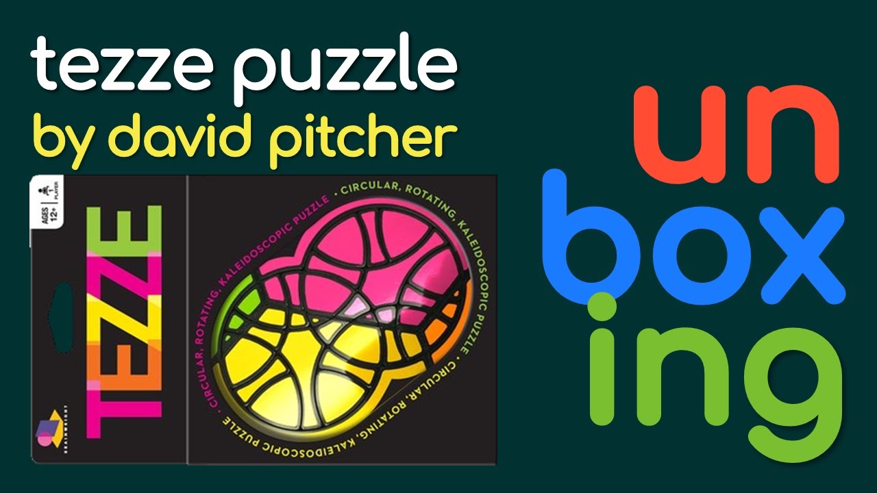 UNBOXING TEZZE DE DAVID PITCHER | PUZZLE 2D @PitcherPuzzles - YouTube