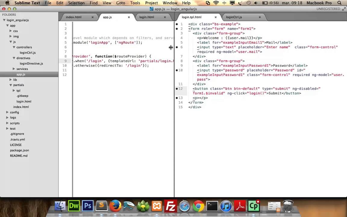 Part1: Get started Angularjs,Simple login, best practices, angularjs - YouTube