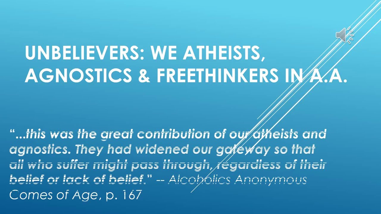 Symposium on AA History 2016: A brief history of atheists & agnostics ...