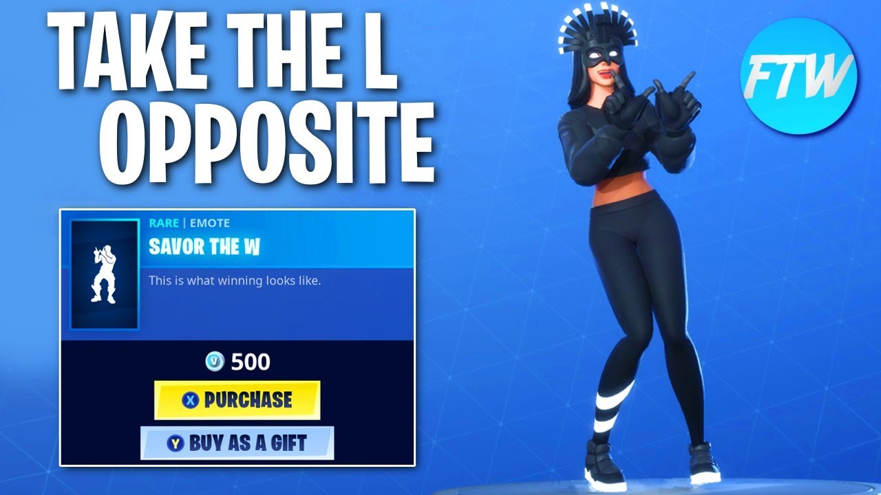 Fortnite Item Shop *NEW* Savor The W Emote! Bigfoot Skins And RARE ...