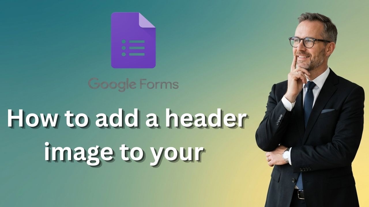 How to add a header image to your google form (Latest Update) - YouTube
