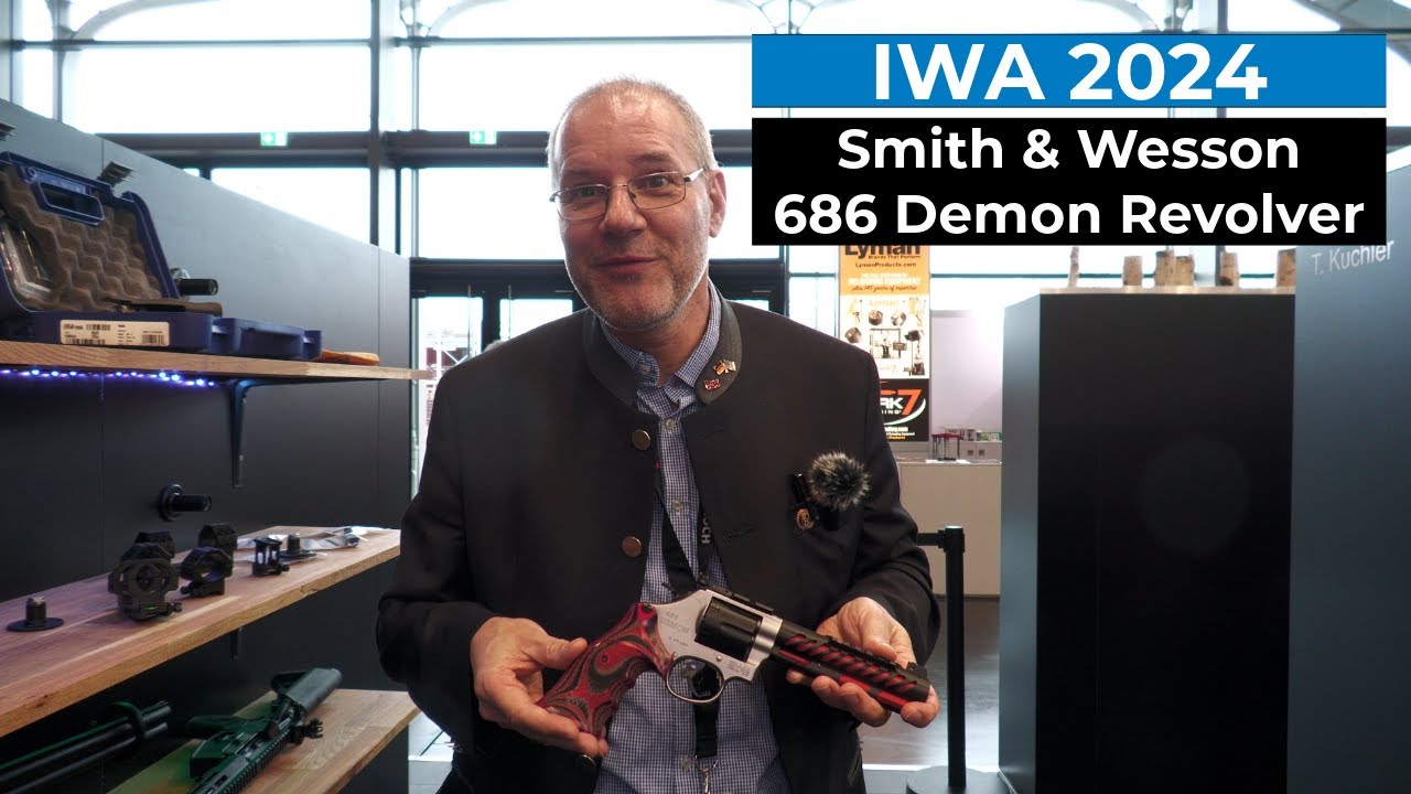 IWA 2024: Nur 150 Stück! Smith & Wesson 686 Demon Revolver ...