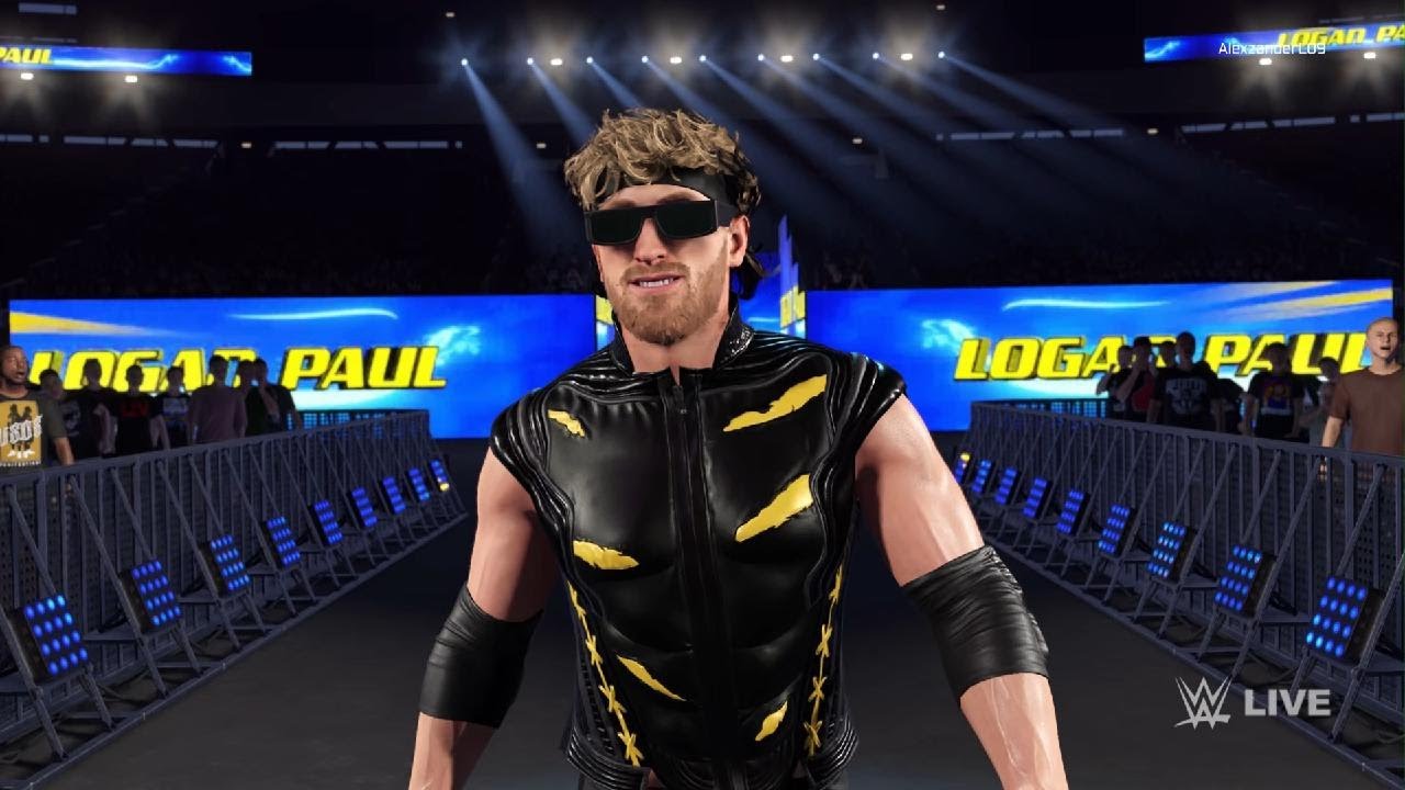 WWE 2K25 The fiend vs Logan Paul Double title match - YouTube