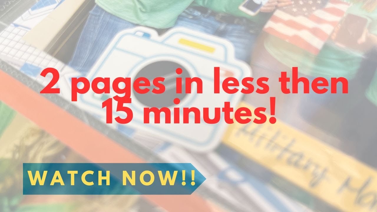 Multi Pocket Pages make quick and easy pages! Simple or Decorative! - YouTube