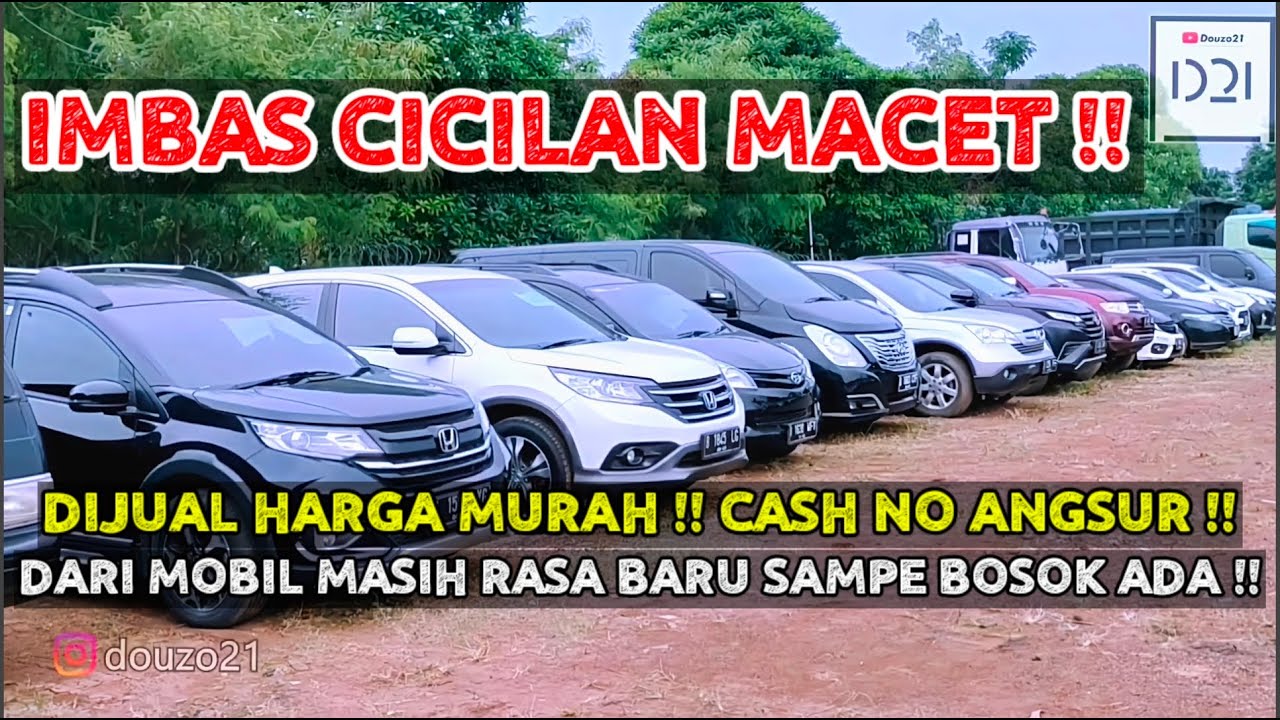 CICILAN MACET !! Mobil Bekas Tarikan Leasing Berakhir Di Lelang MURAH ...