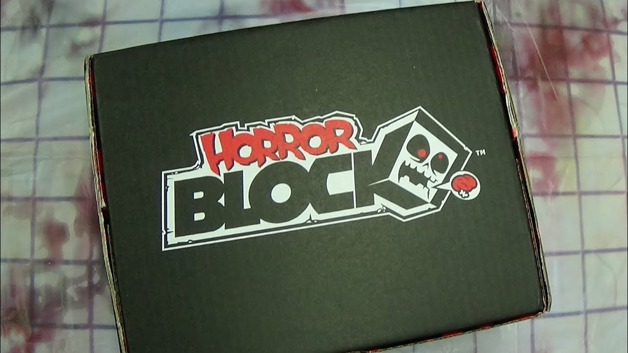 HORROR BLOCK July 2017: EmGo's Horror Blocks N' Stuff - YouTube