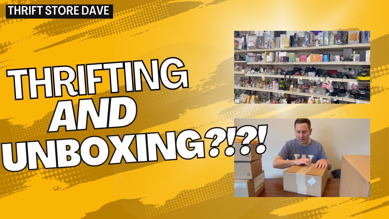 Thrift store items in-person and online to resell on eBay #goodwill # ...