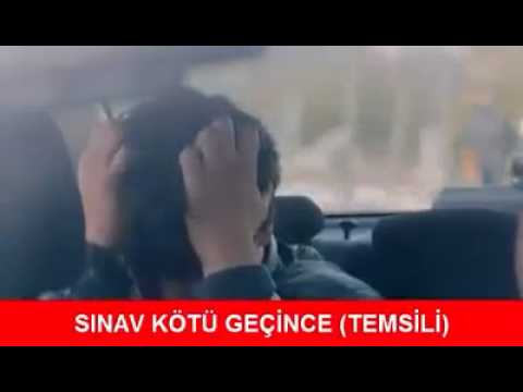 Sınav kötü geçince ben ( Vine Türkiye )