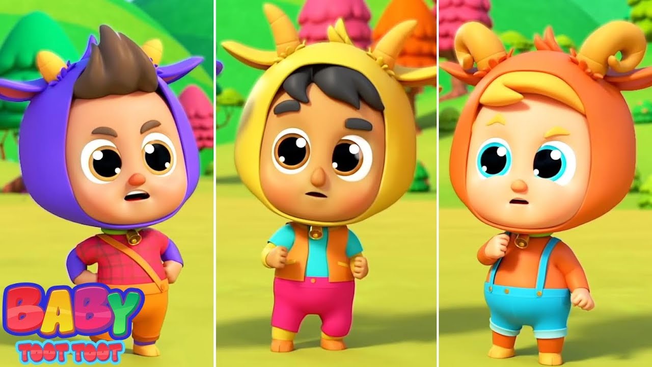 Three Billy Goat Gruff + More Animated Stories for Kids - YouTube