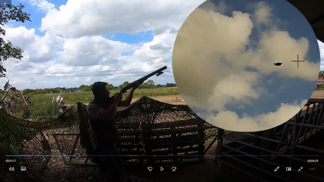 Return to the Barnyard Crow Shooting! Gopro and shotkam action - YouTube