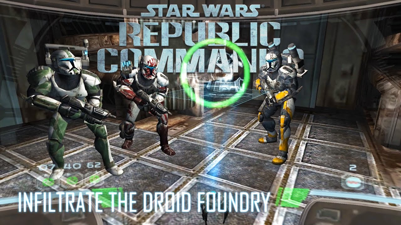 Star Wars: Republic Commando - Infiltrate The Droid Foundry | Campaign ...