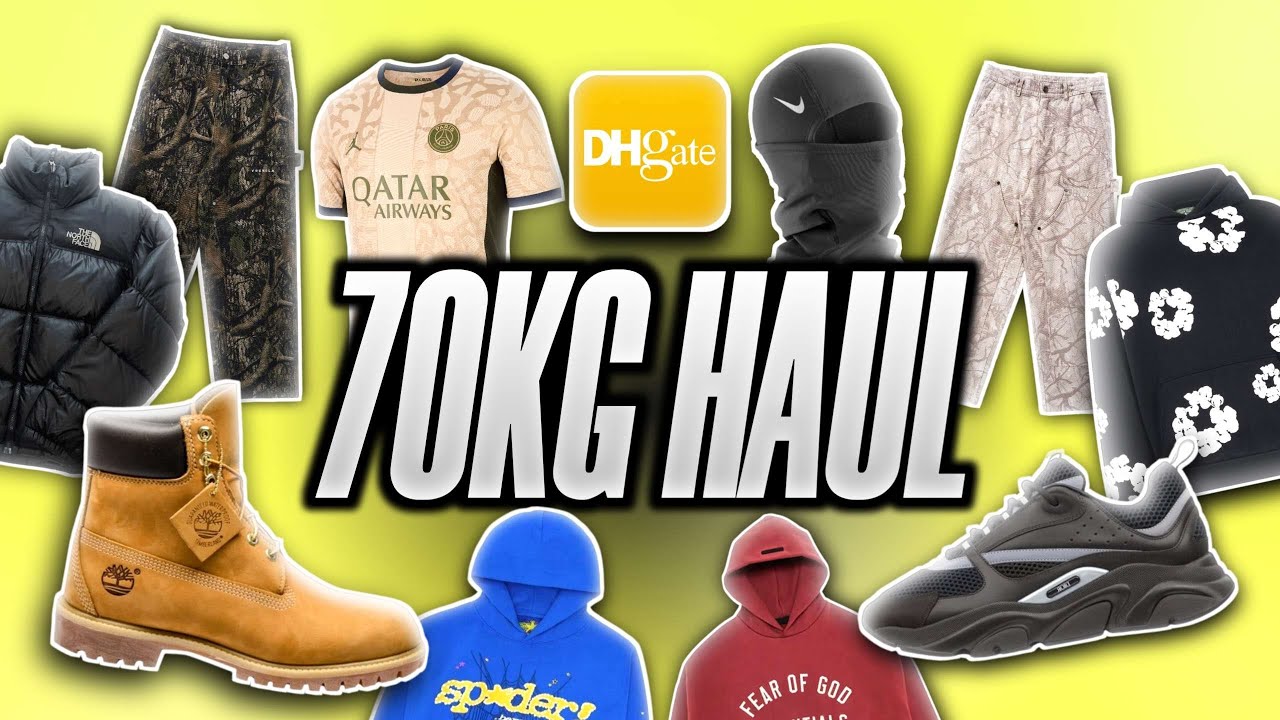 MASSIVE 70KG DHGATE HAUL (Fall/Winter Links) - YouTube
