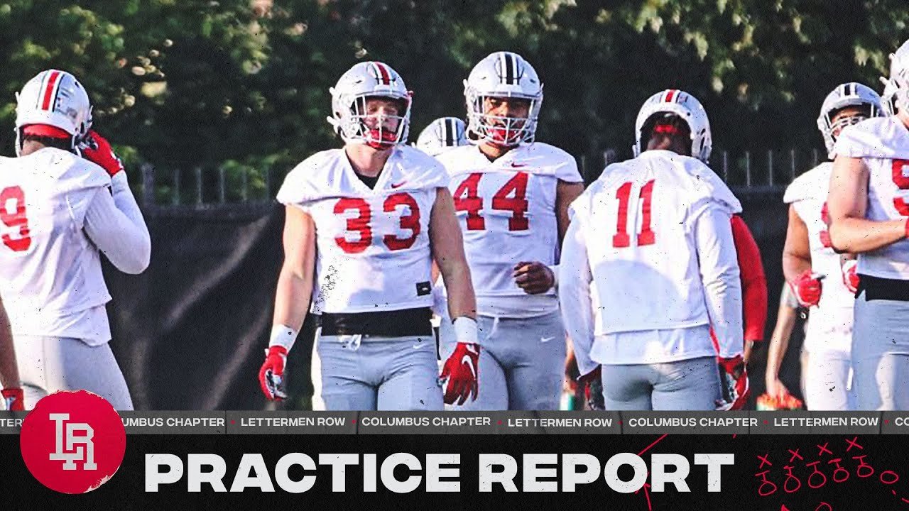 Ohio State: Practice Observations as Buckeyes open training camp - YouTube