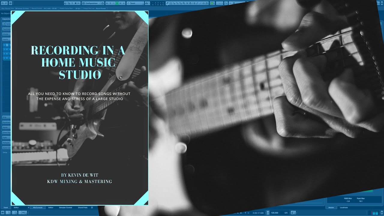 Recording in a Home Music Studio - 29 Recording Electric Guitar Pt1 ...