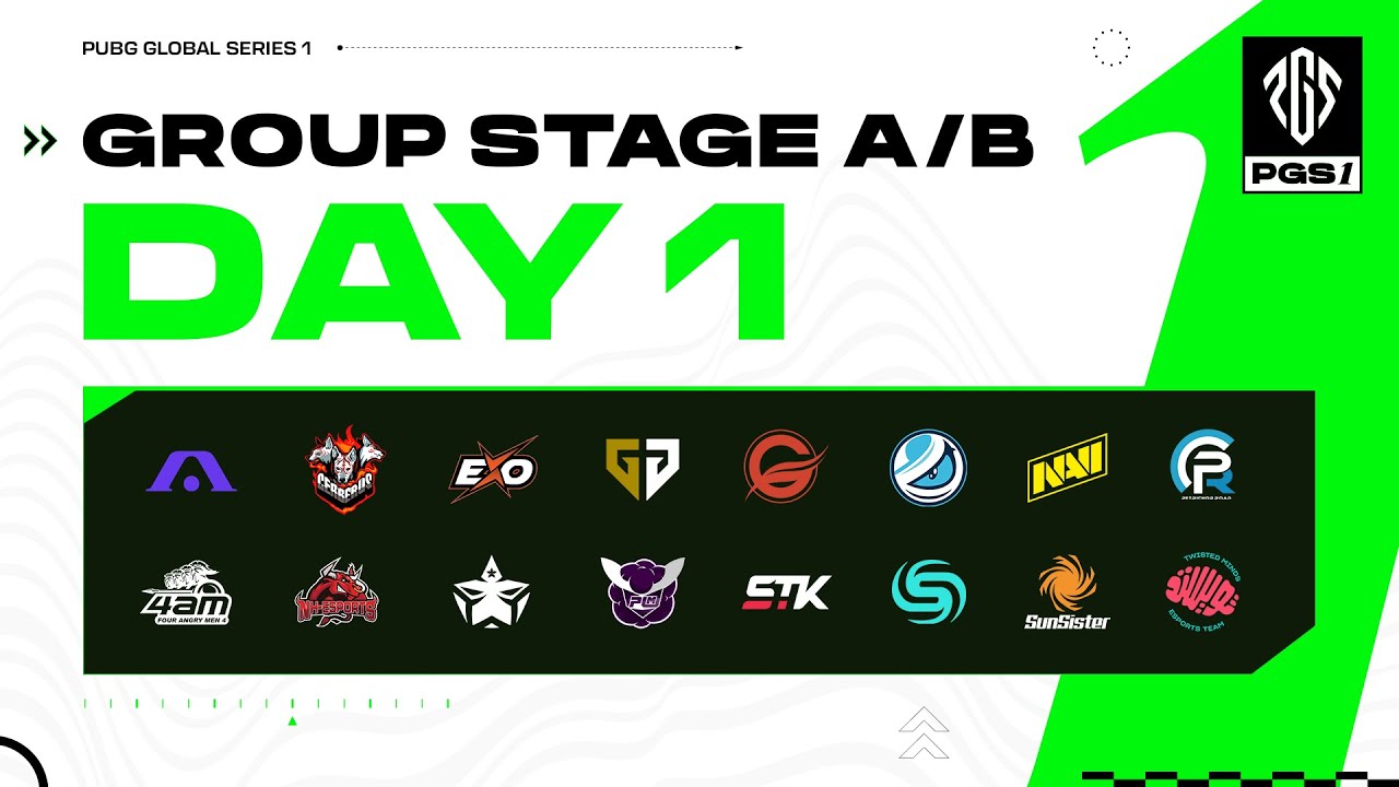 PGS 1 Group Stage DAY 1 - YouTube