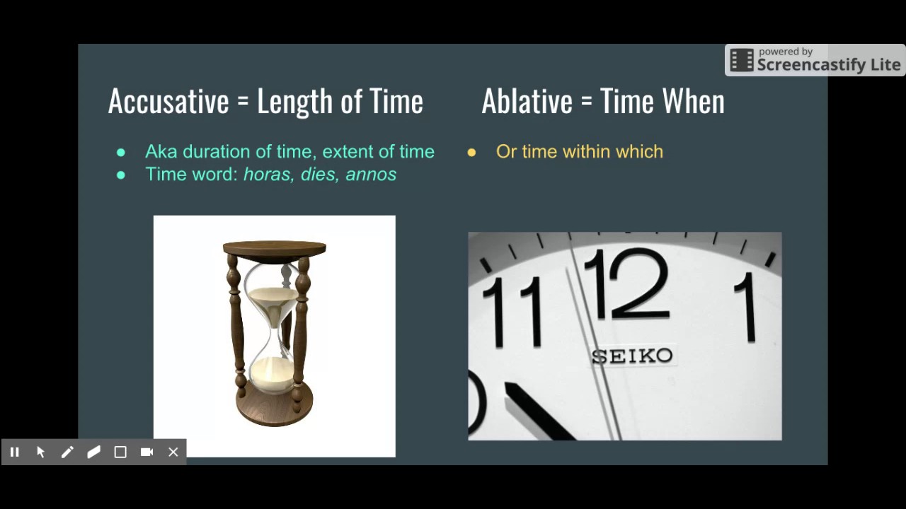 Time Expressions in Latin - YouTube