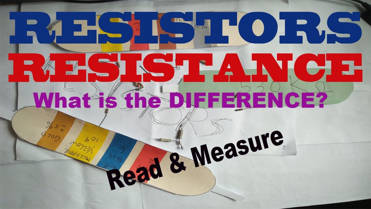 RESISTORS, RESISTANCE, HOW IT WORKS/ - YouTube