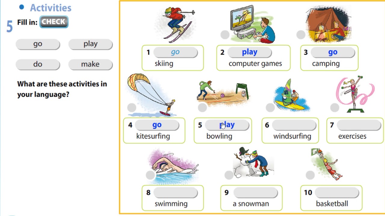 Holiday Activities Vocabulary YouTube holiday-activities-vocabulary-youtube