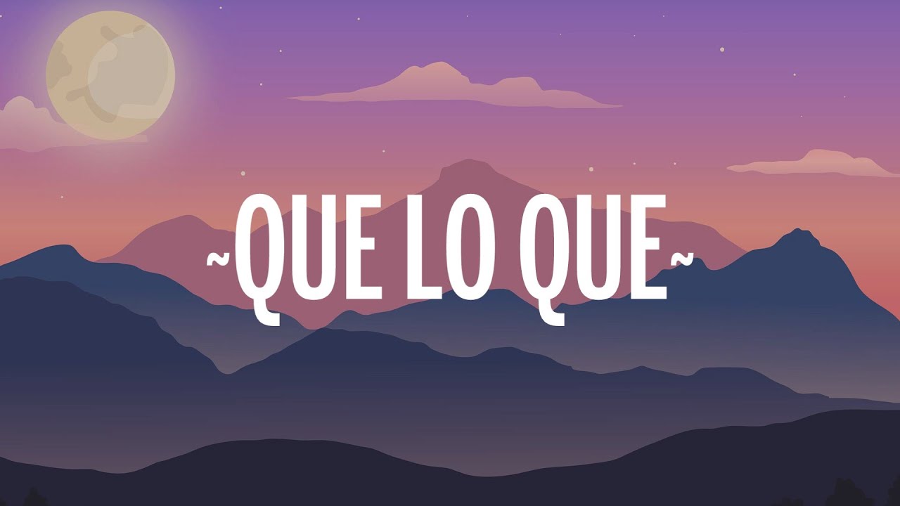 Major Lazer & Paloma Mami - QueLoQue (Letra/Lyrics) - YouTube