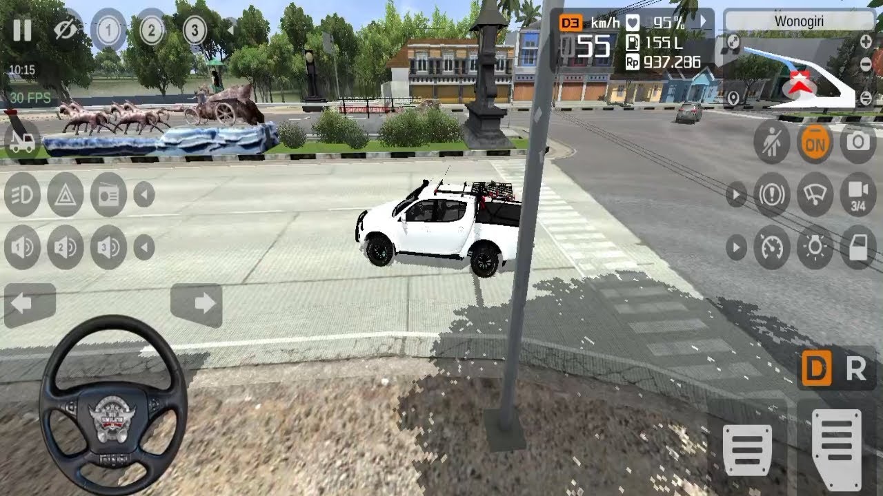 Vigo Jeep Bus Simulator Indonesia Gameplay #hgaming - YouTube