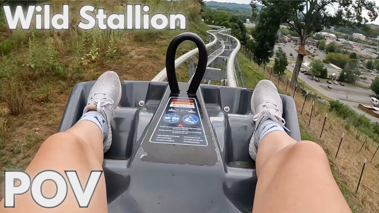 Wild Stallion Alpine Coaster | 4K POV - YouTube