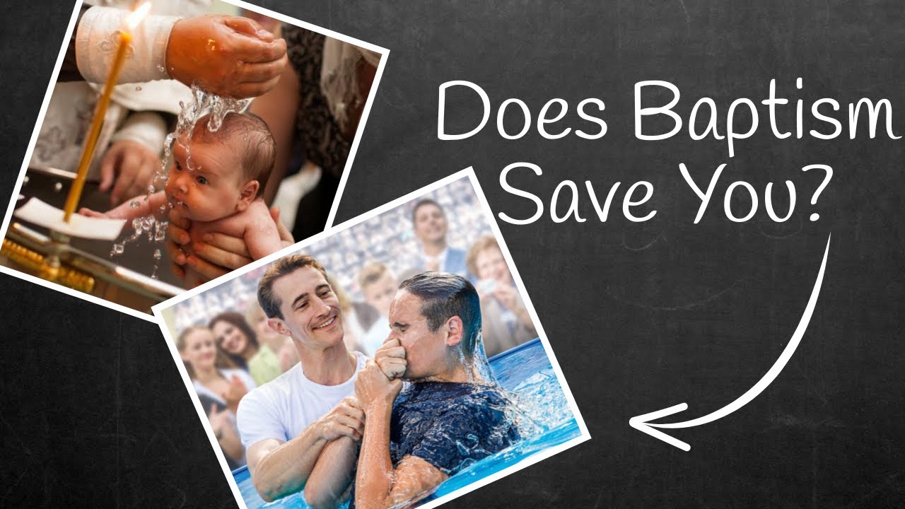 Does Baptism Save You? - YouTube