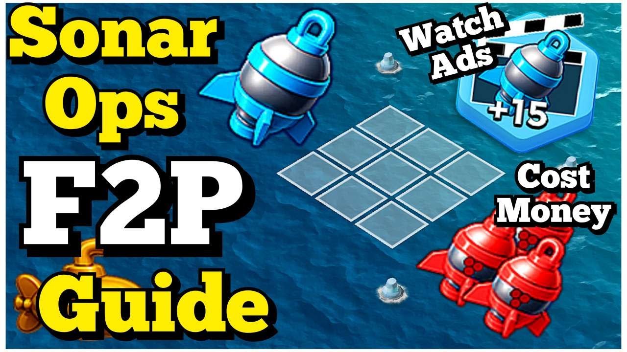 Boom Beach Sonar Ops F2P Guide - YouTube