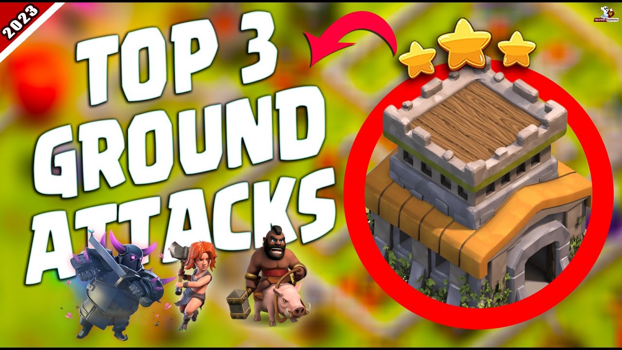 clash of clans top 3 best th8 ground attack strategy 2023 without clan ...