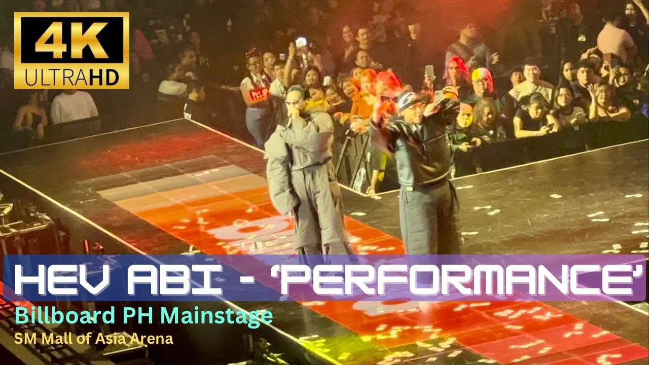 [FANCAM] Hev Abi - Solo Performance at Billboard PH Mainstage SM MOA ...