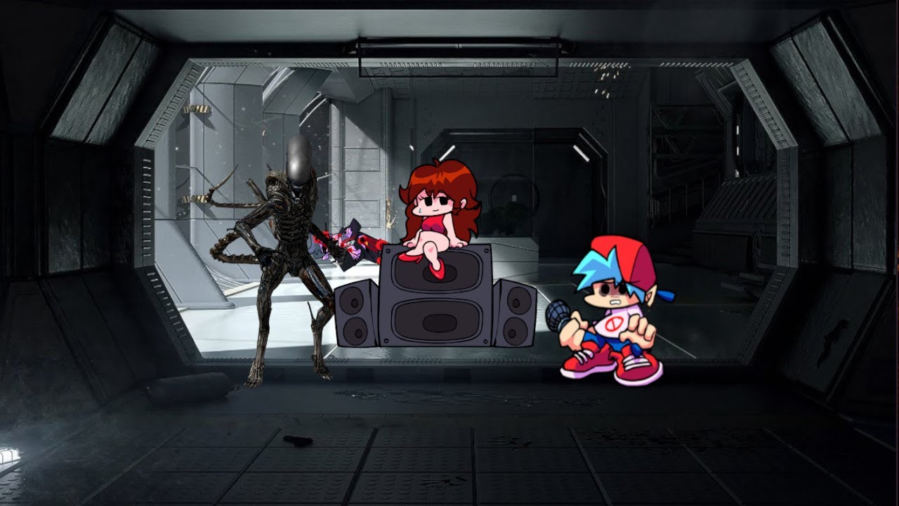 FNF VS ALIEN Demo Gameplay - Mod Creata da Me - YouTube