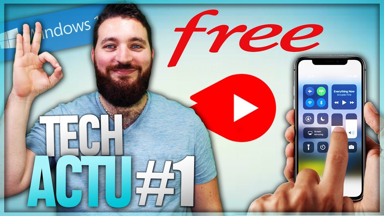 Bug iPhone X qui empêche de téléphoner ! - TechActu #1 - YouTube