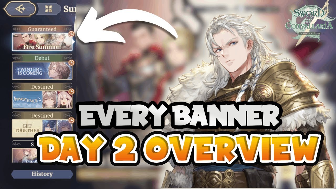 ALL BANNERS and FREE LEGENDARY TO EVERYONE DAY 2 I Sword Of Convallaria ...