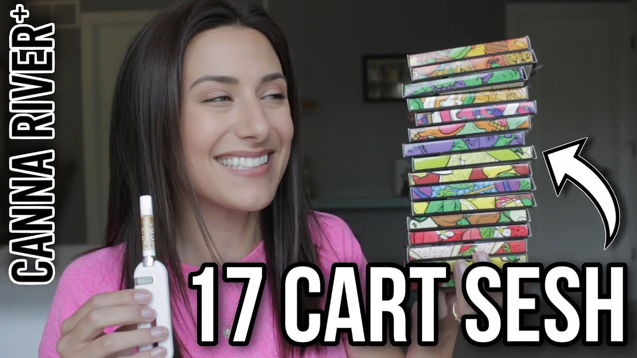 17 HHC CARTS SESH | canna river just dropped the juiciest carts ever ...