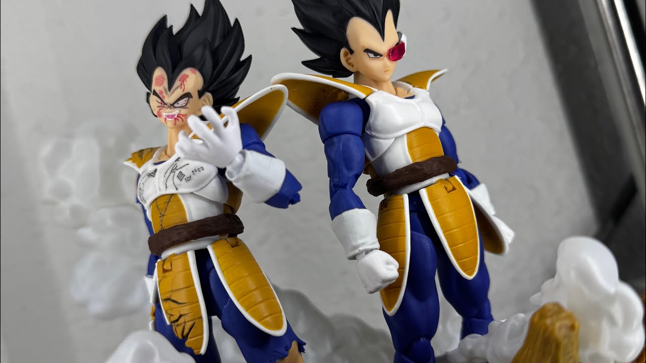 Black hole toys ( the bloodshed duo ) sh figuarts scouter vegeta 2 pack ...