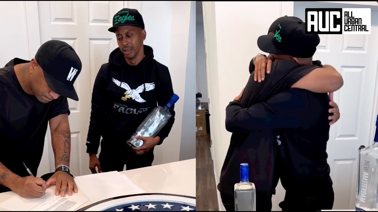 Gillie Breaks Down In Tears After Signing $100M Deal With Wallo - YouTube