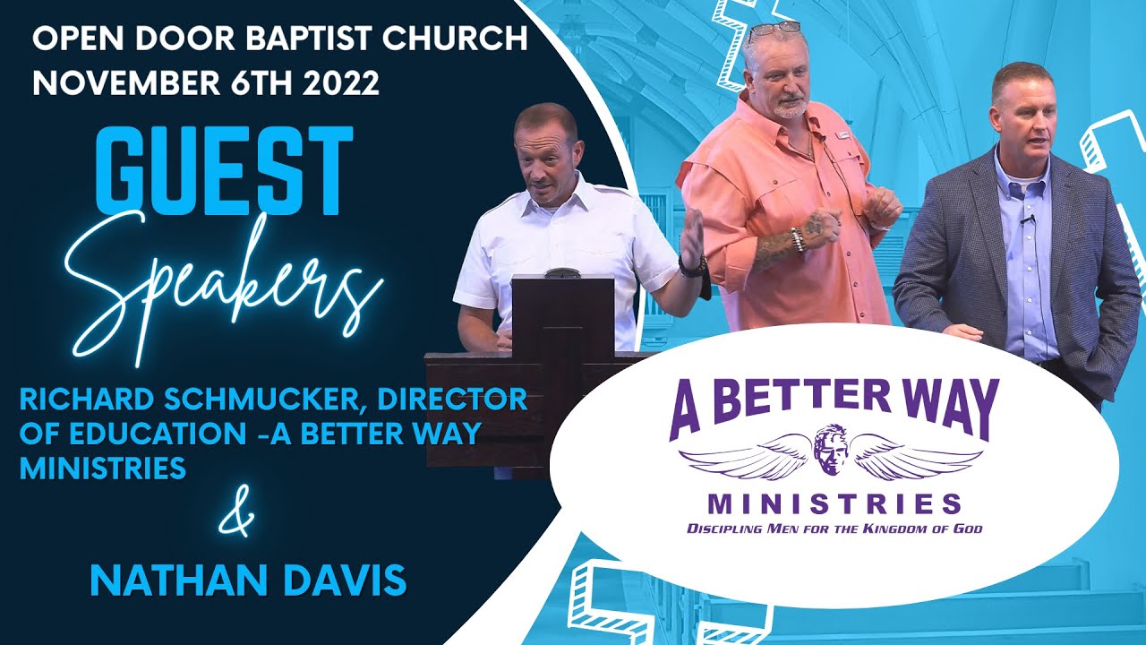 A Better Way Ministries - Invest In People And Change Lives! - YouTube