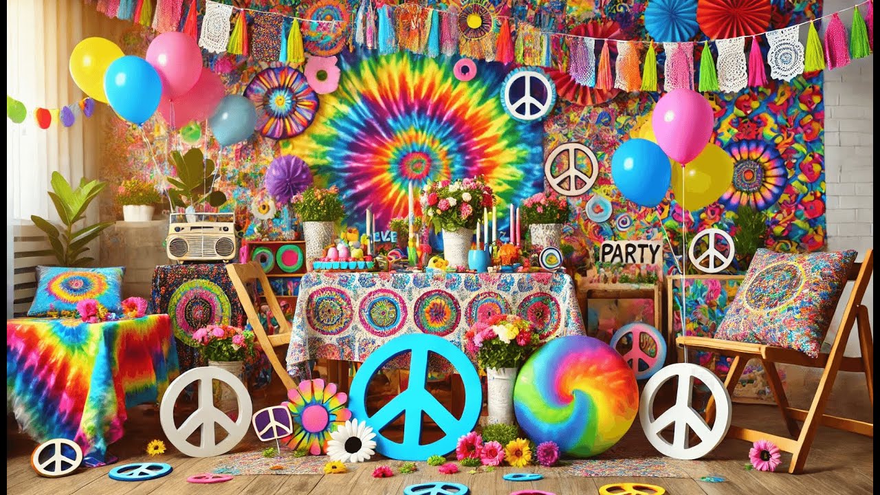 🎉 Panelee 60s 70s Hippie Groovy Party Hanging Paper Lanterns | Best ...