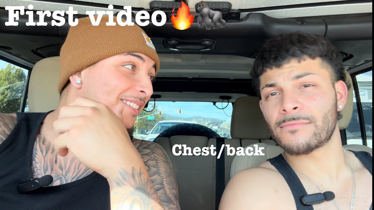 SIGMA BROTHERS first YouTube video chest/back day - YouTube